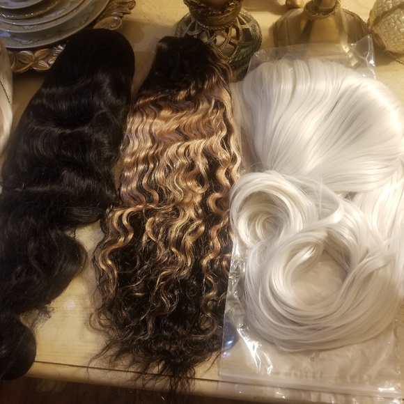 Accessories | Nwt Wig Beauty Bundle 4 Wigs | Poshmark